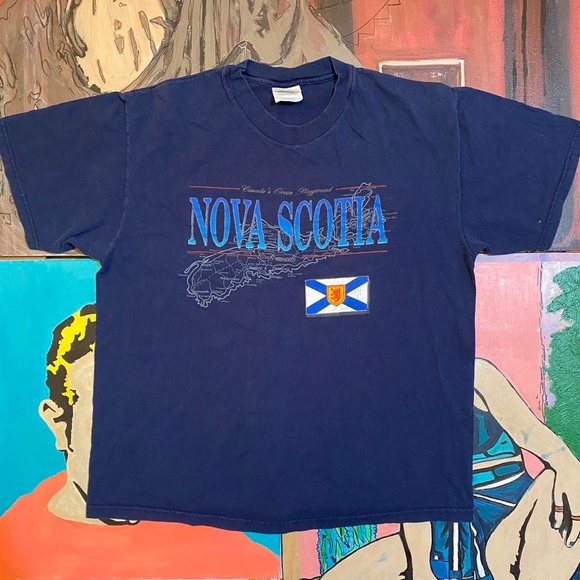 Soffe | Shirts | Vintage Nova Scotia T Shirt | Poshmark